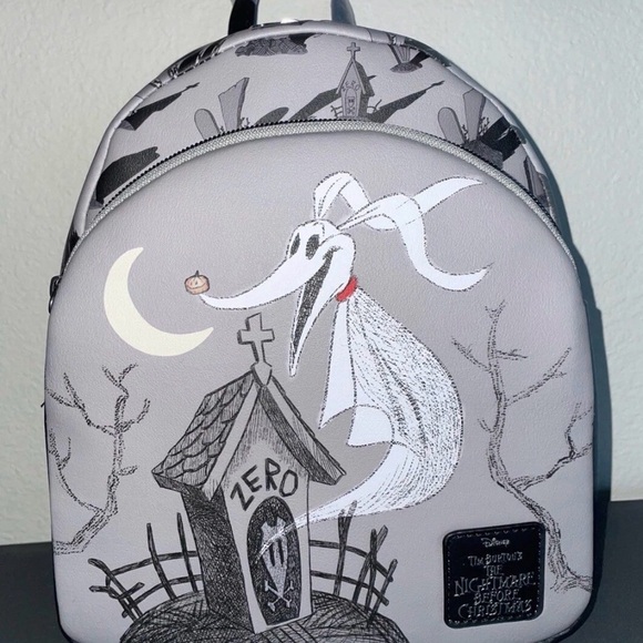 Loungefly | Bags | Loungefly Nightmare Before Christmas Zero Backpack ...
